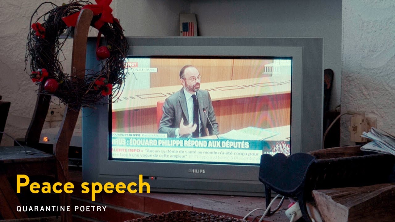 Peace speech - by Jacques Prévert - Quarantine poetry - YouTube