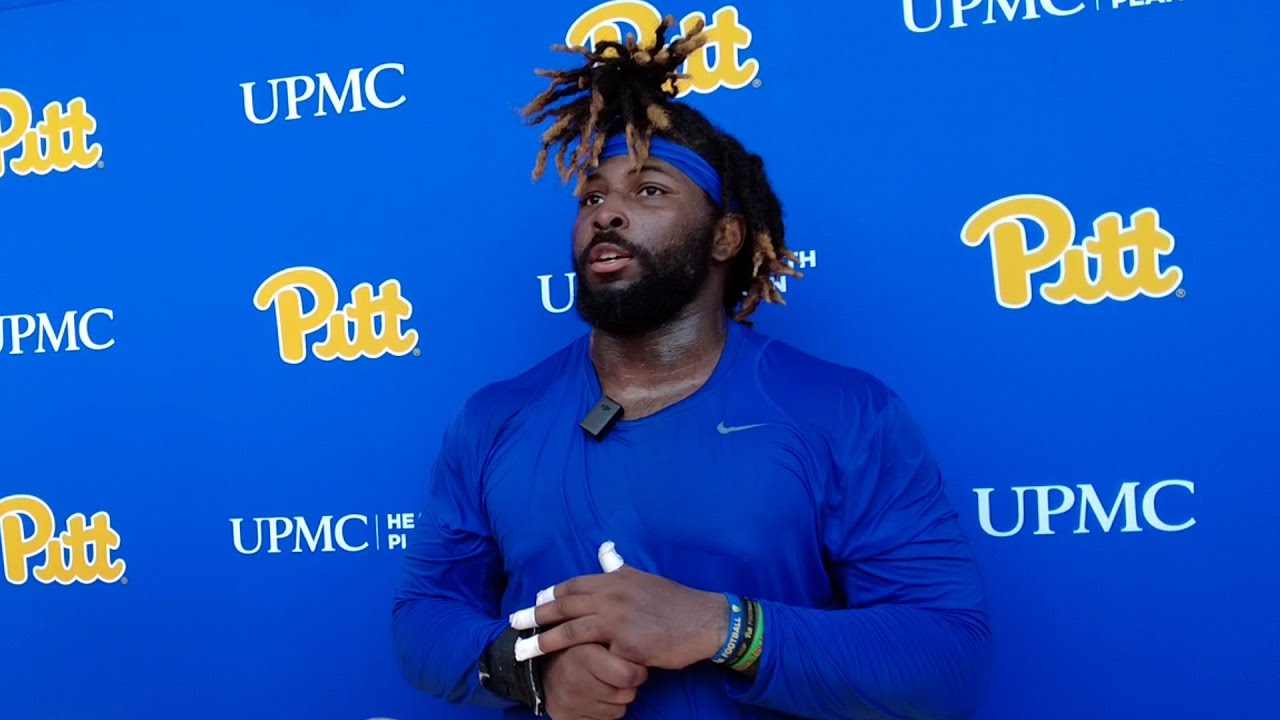 Pitt Football | Training Camp | David Green | 8/25/22 - YouTube