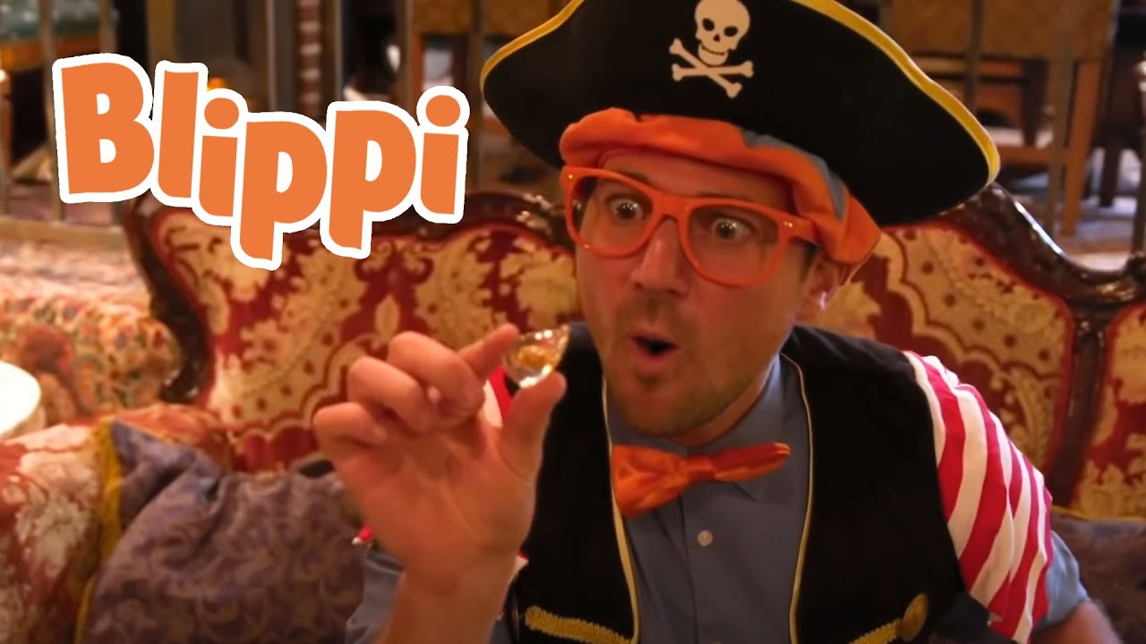 Blippi The Pirate Song | Blippi Songs | Nursery Rhymes and Kids Songs ...