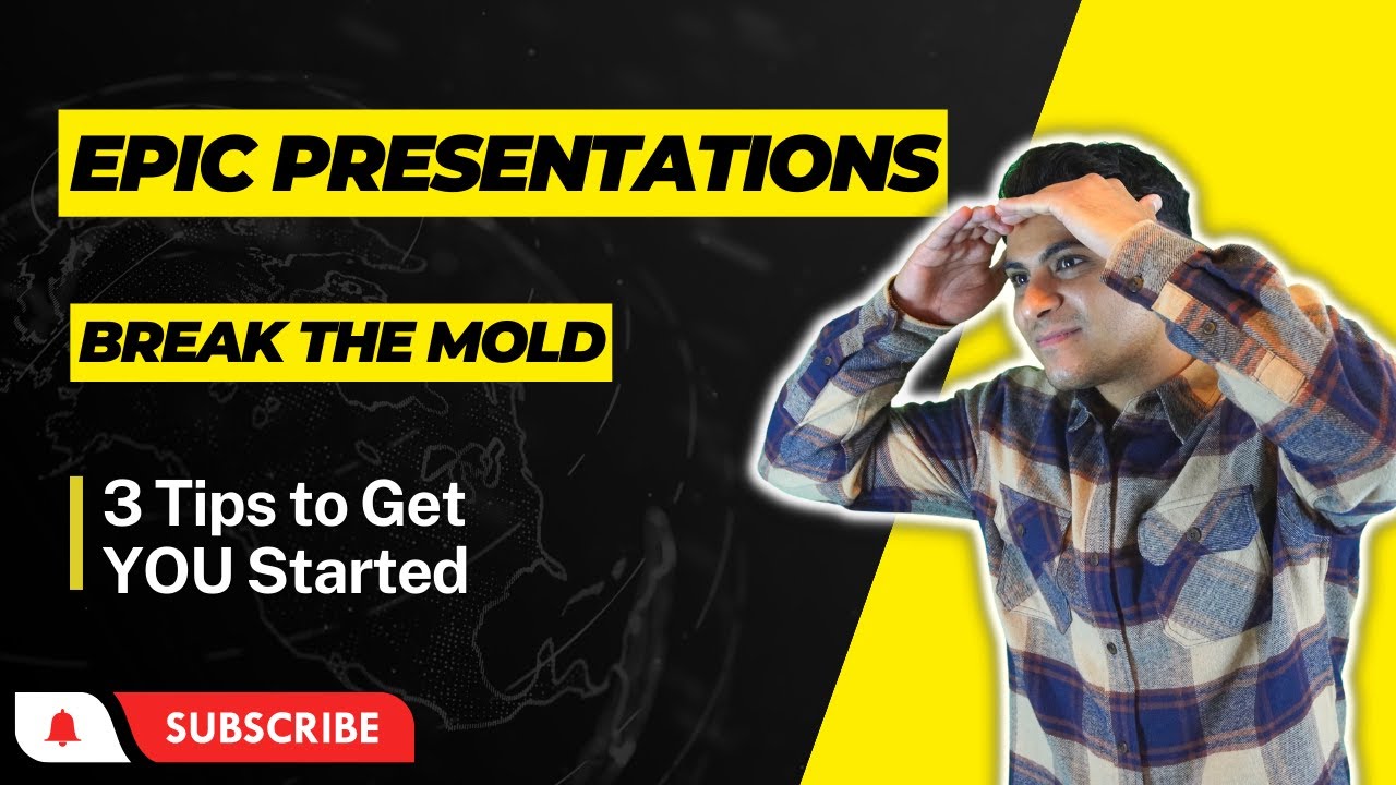 The Art of Giving Epic Presentations: Three Tips to Get YOU Started! - YouTube