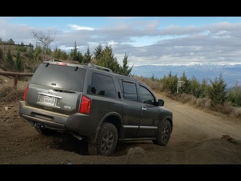 Infiniti QX56 4x4 Modes in action - YouTube