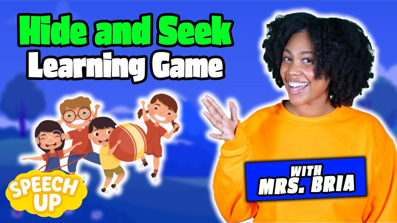 Hide and Seek Learning Game for Toddlers | Speech Up with Mrs. Bria ...