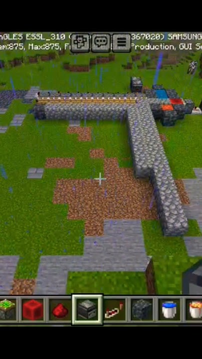 making efficient cobblestone generator in minecraft #minecraft#short ...