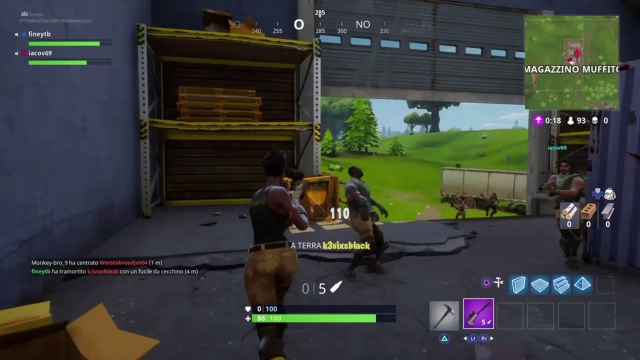 4 blind fortnite! - YouTube