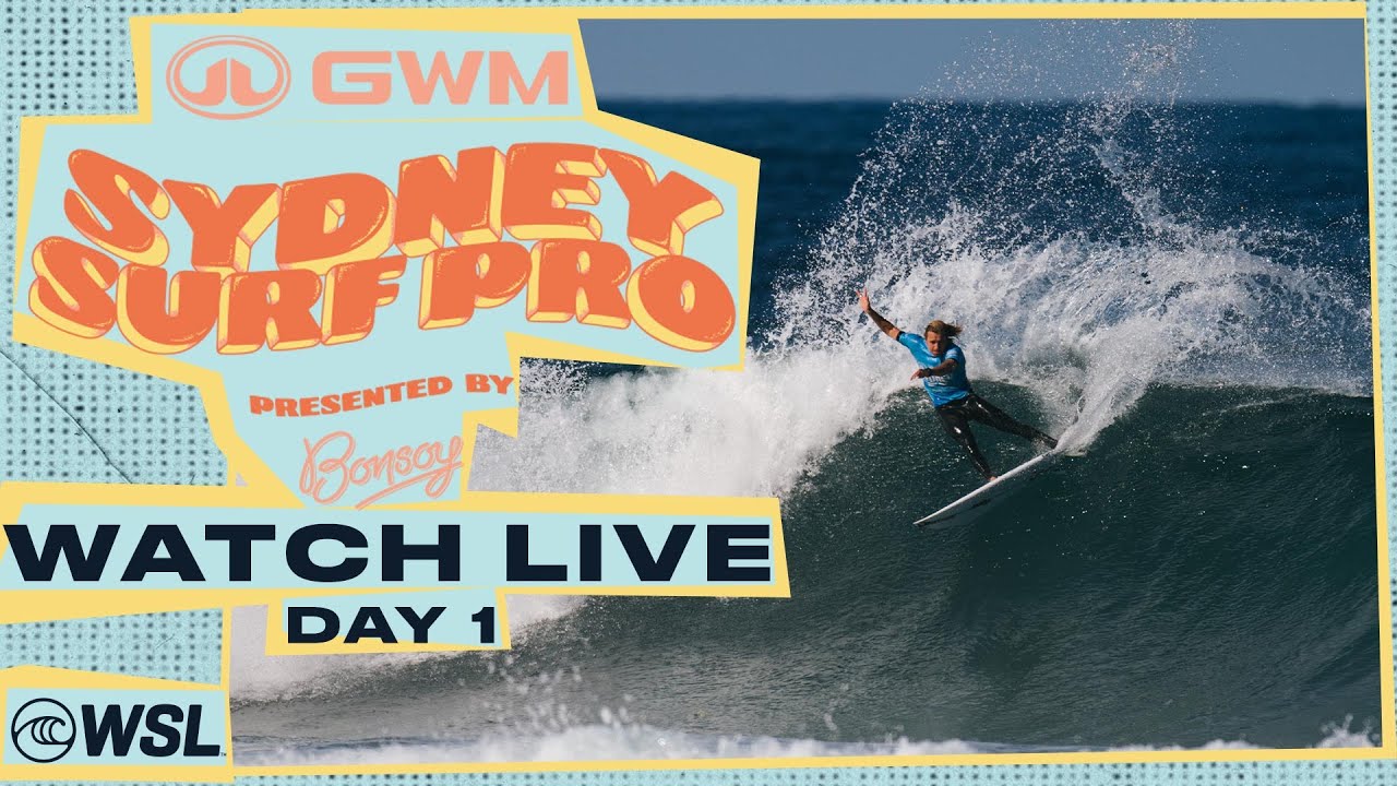 WATCH LIVE GWM Sydney Surf Pro pres by Bonsoy - Day 1 - YouTube