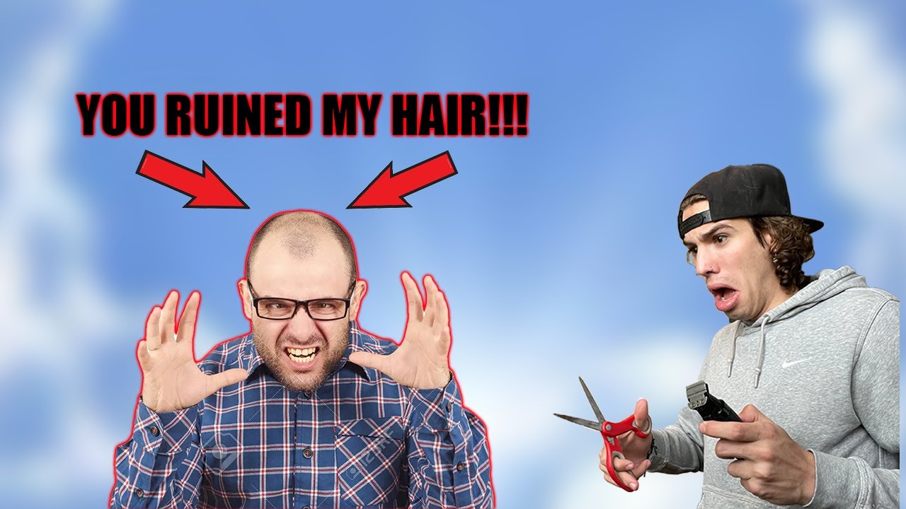 I am Literally The Worlds WORST Barber EVVVVER - YouTube
