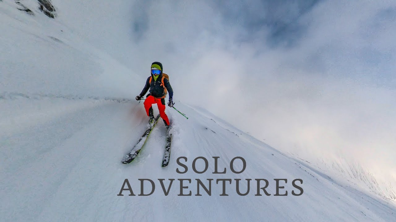Solo Ski tour adventures in the Cairngorm Mountains. - YouTube