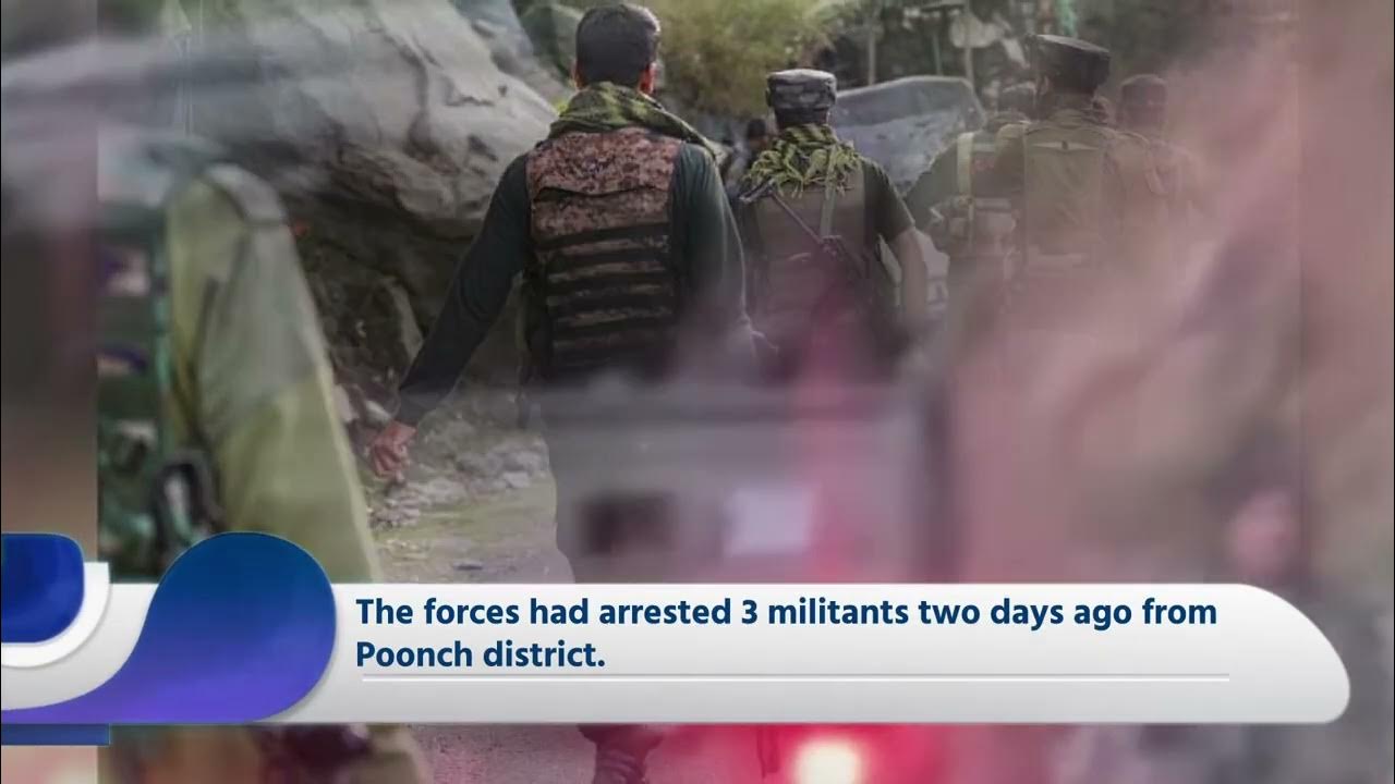 Army & police kill militant in encounter in J&K's Rajouri - YouTube