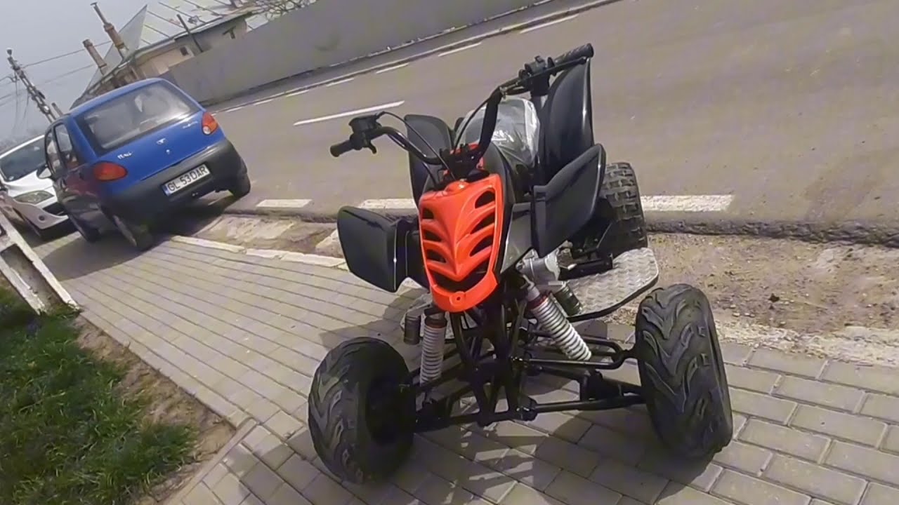 prima dată cu atv-ul 200cc ,Recondiționare cu succes - YouTube