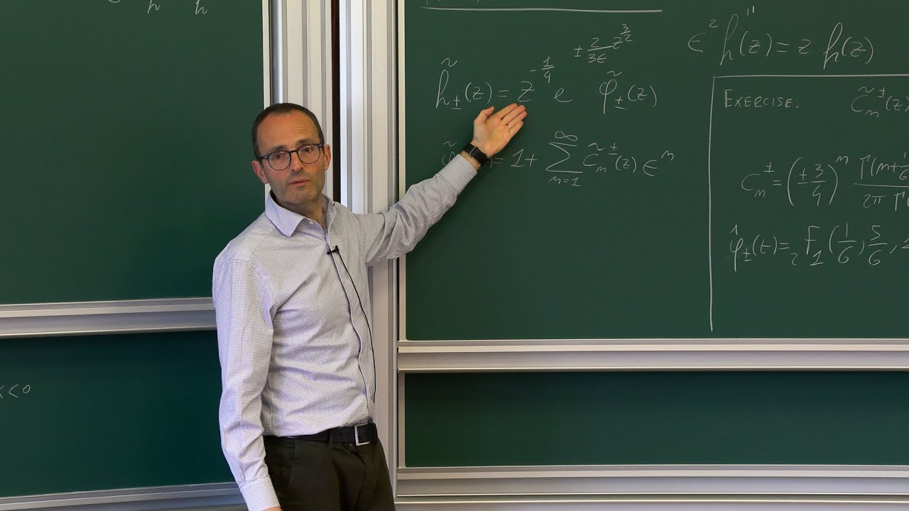 Marco Serone - 2/3 Resurgence in Integrable Field Theories - YouTube