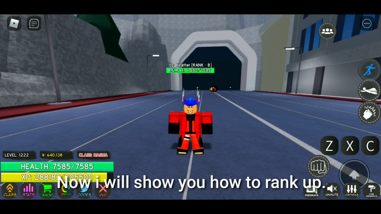How to rank up in One Punch Reborn | Roblox - YouTube