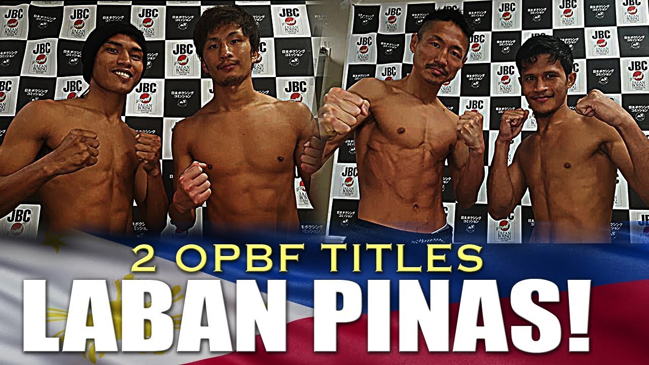 LOBETANIA AND RAQUINEL WEIGH IN RESULTS FOR THEIR OPBF TITLE FIGHTS IN ...