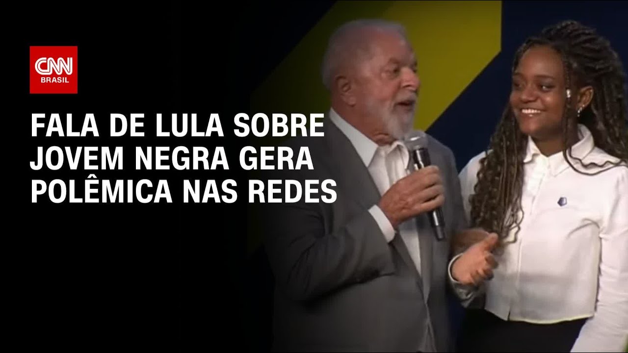Fala de Lula sobre jovem negra gera polêmica nas redes | AGORA CNN ...