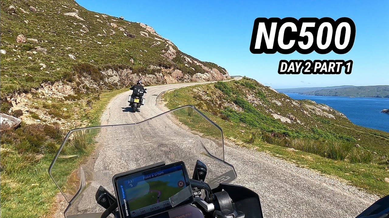NC500 Scotland Trip Day 2 Part 1 // Riding BMW R1250 GS Motorcycles ...