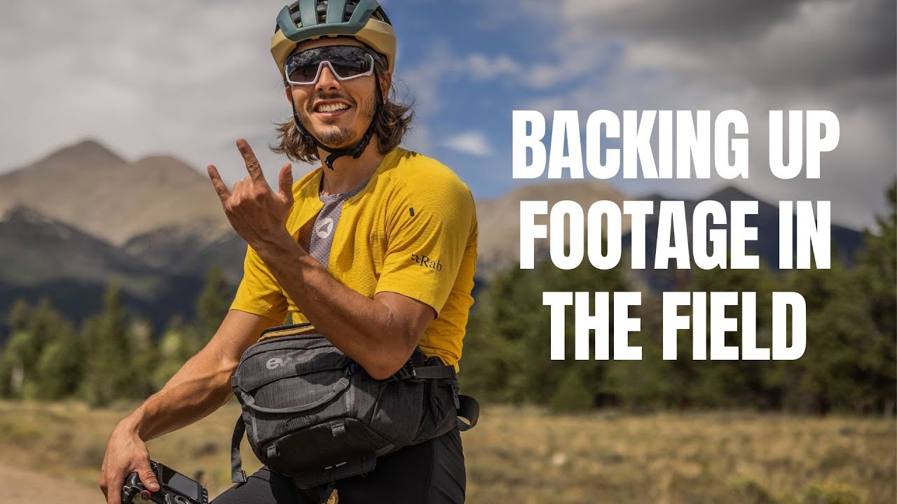 How to Backup your Footage On the Go (NO LAPTOP REQUIRED) - YouTube