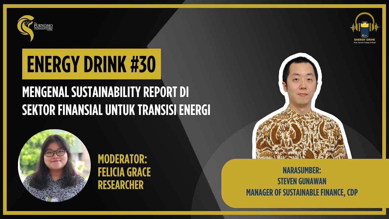 ENERGY DRINK by PYC #30 Sustainability Report di Sektor Finansial Ft ...