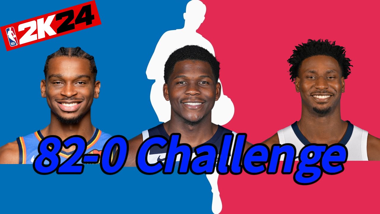 My First 82-0 Challenge In NBA2K24 - YouTube