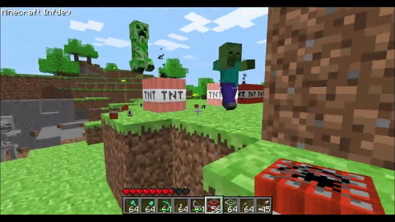 Minecraft Infdev 20100320! - YouTube