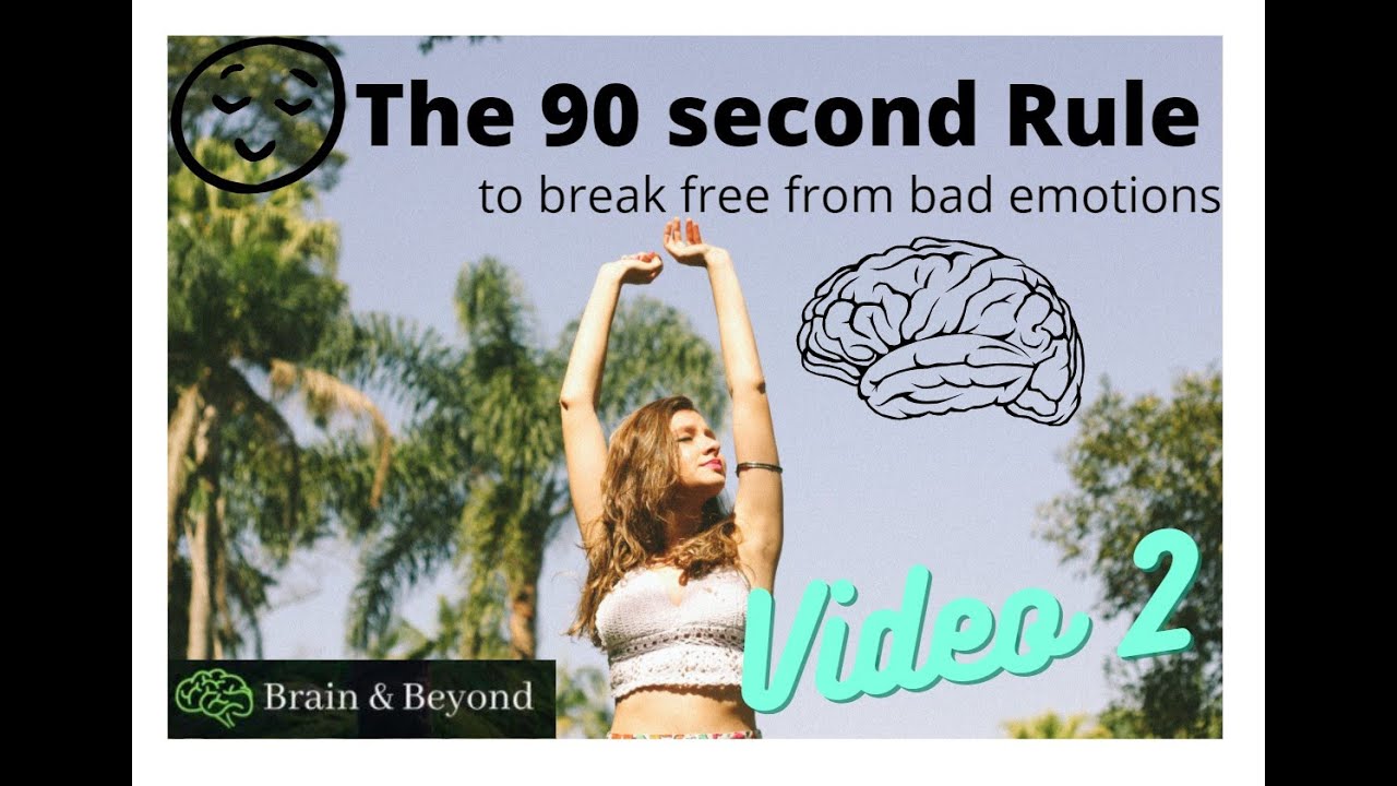 Video 2: The 90 second Rule - break free from bad emotional patterns with the 90 SECOND RULE ...