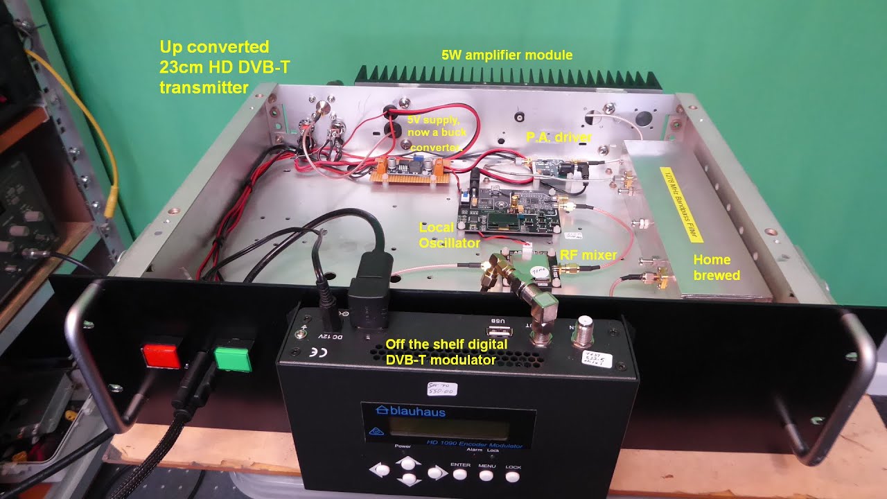 How to build your own 23cm band digital amateur TV transmitter using ...