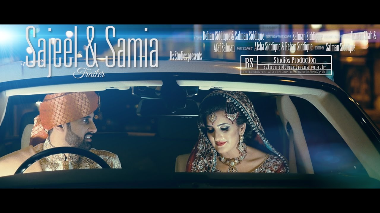Sajeel & Samia - Cinematic Trailer Film - RS Studios - YouTube