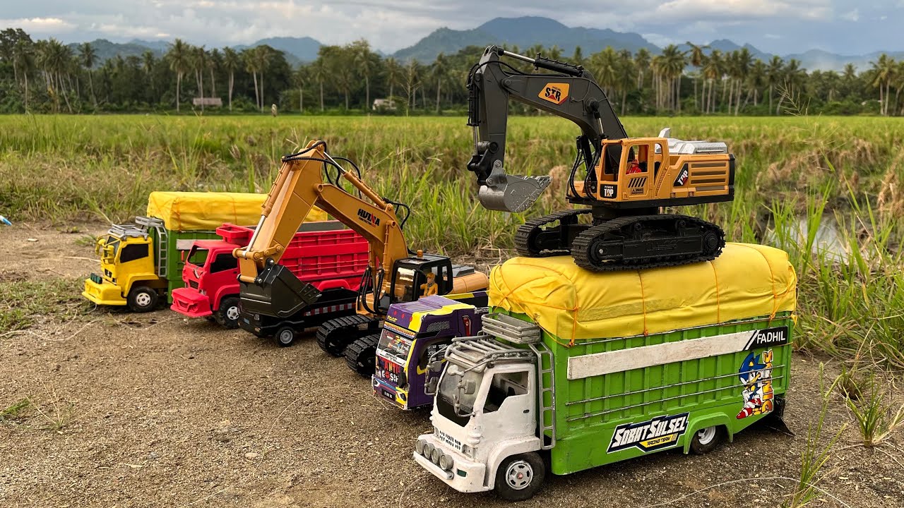 Mobil RC. Mobil Pick Up, Mobil Truck, Excavator CH 15 RC. - YouTube