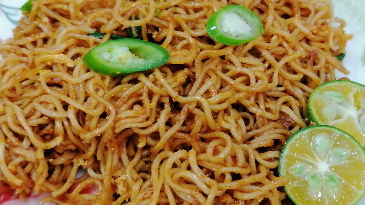 Cara masak Maggie goreng luarbiasa sedap/sihat tanpa perencah /Fried ...