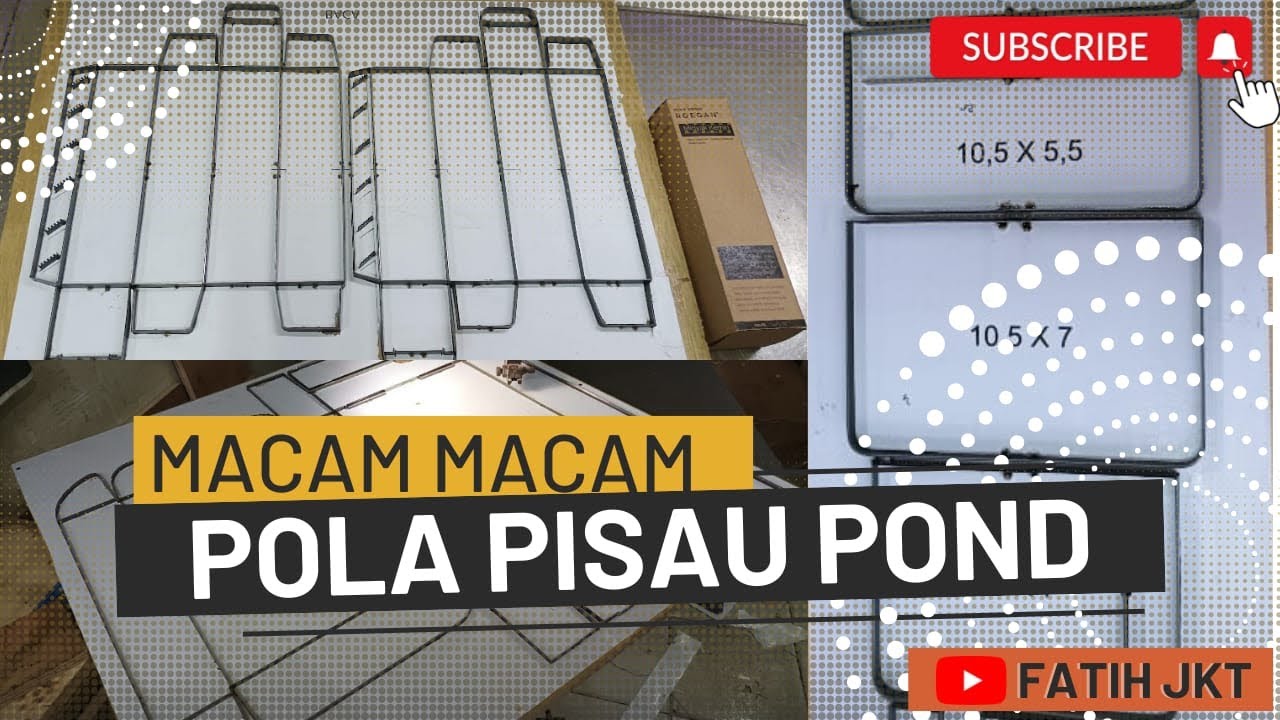 MACAM MACAM POLA PISAU POND - YouTube