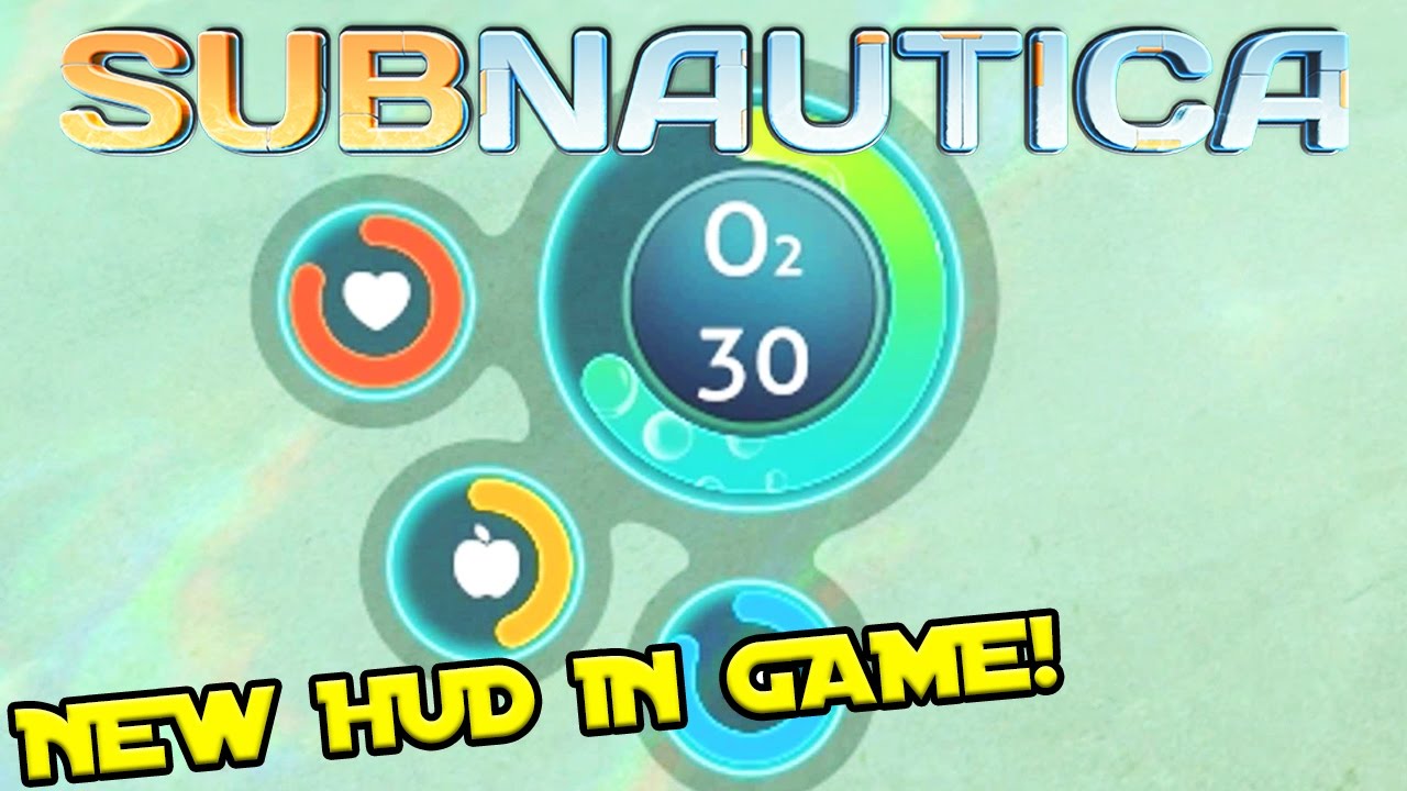 NEW HUD IN GAME! | Subnautica - YouTube