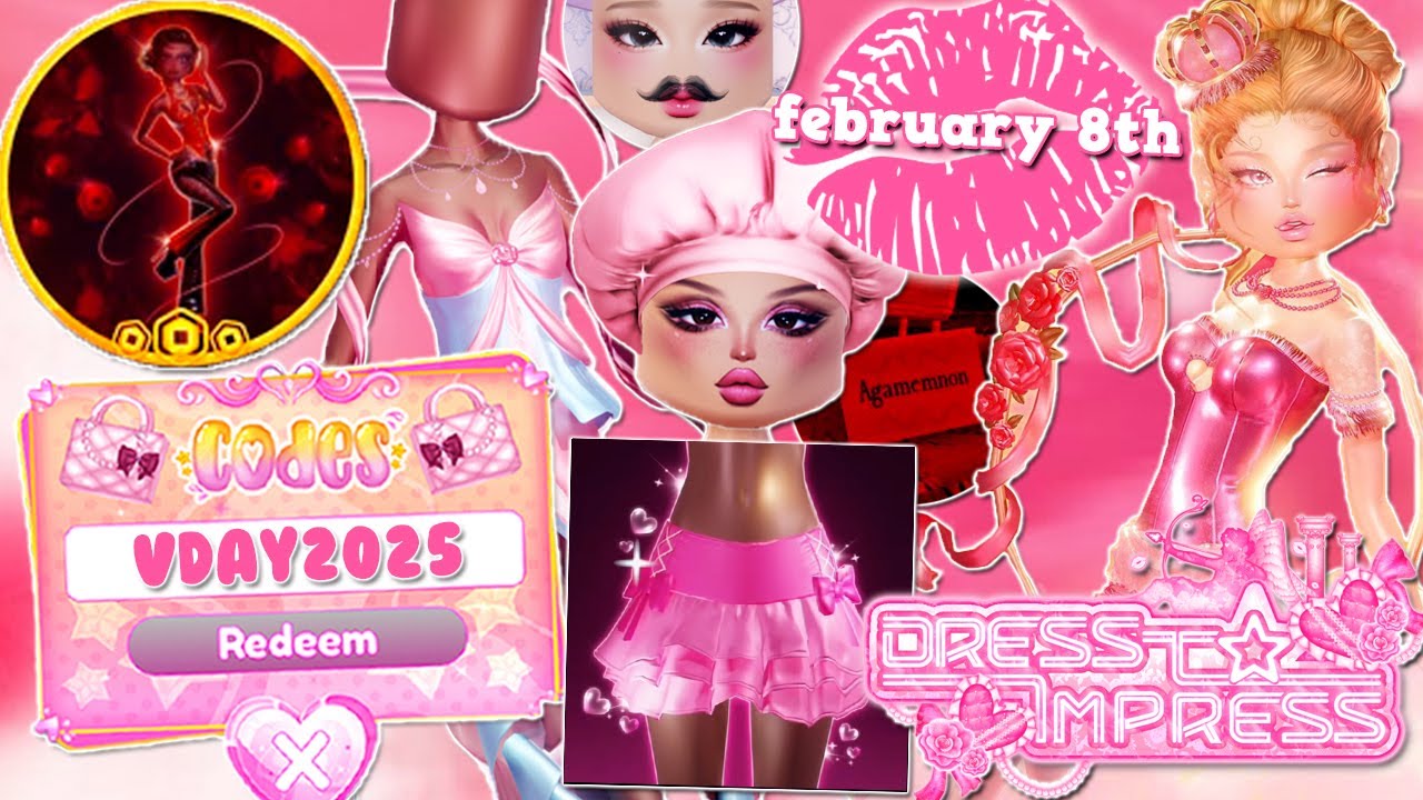 🚨2 NEW CODES! VALENTINES UPDATE In Dress To Impress! 💕 - YouTube