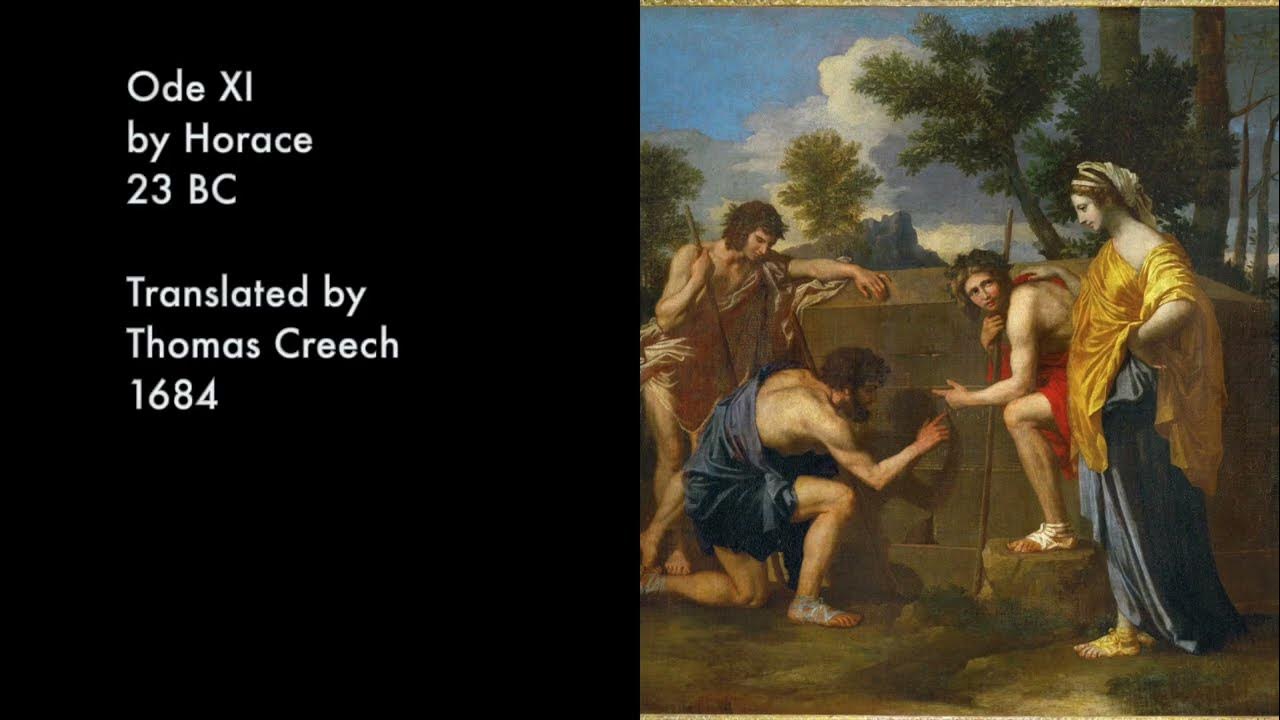 Horace, Ode XI - YouTube