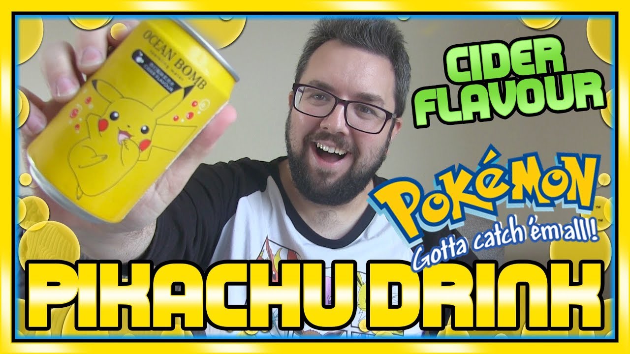 Pokémon Pikachu Soda Review | Ocean Bomb (Japan) - YouTube