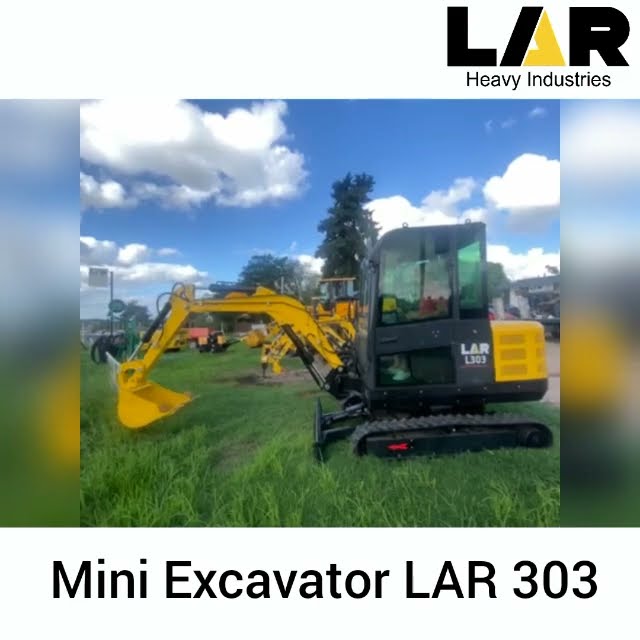 Mini Excavator LAR L303 / Miniexcavadora LAR L303 - Video 6 - YouTube