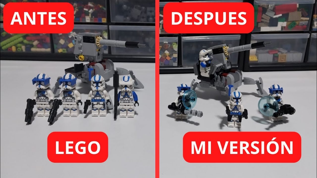 LEGO 501 Set Upgrade - LEGO 501 MOC - YouTube