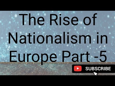 Liberal Nationalism | Rise of Nationalism in Europe | History | Class ...