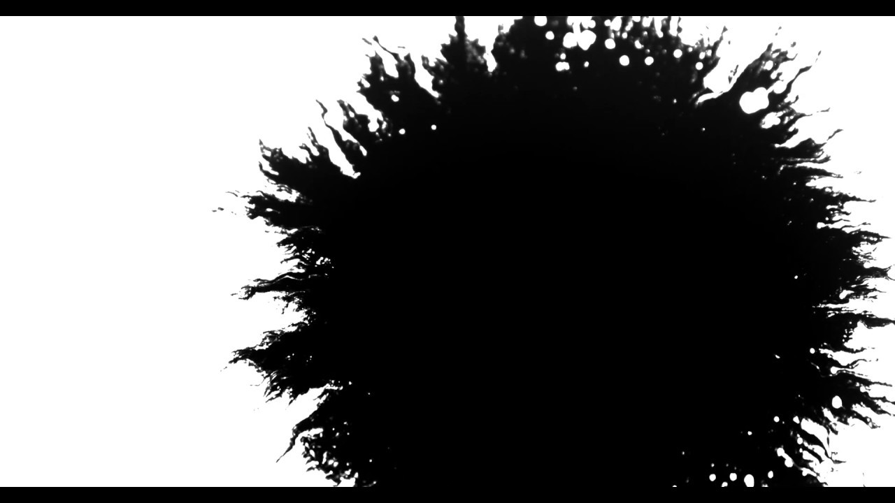 Ink 8: 4K Black Ink | Relaxing Motion Graphics - YouTube