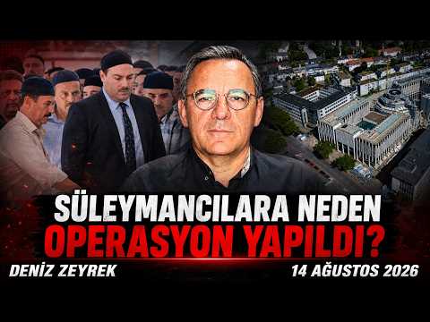 Süleymancılara “Ulak” Operasyonu: 100 Milyar TL İddiası! Deniz Zeyrek: Devlet Neredeydi?