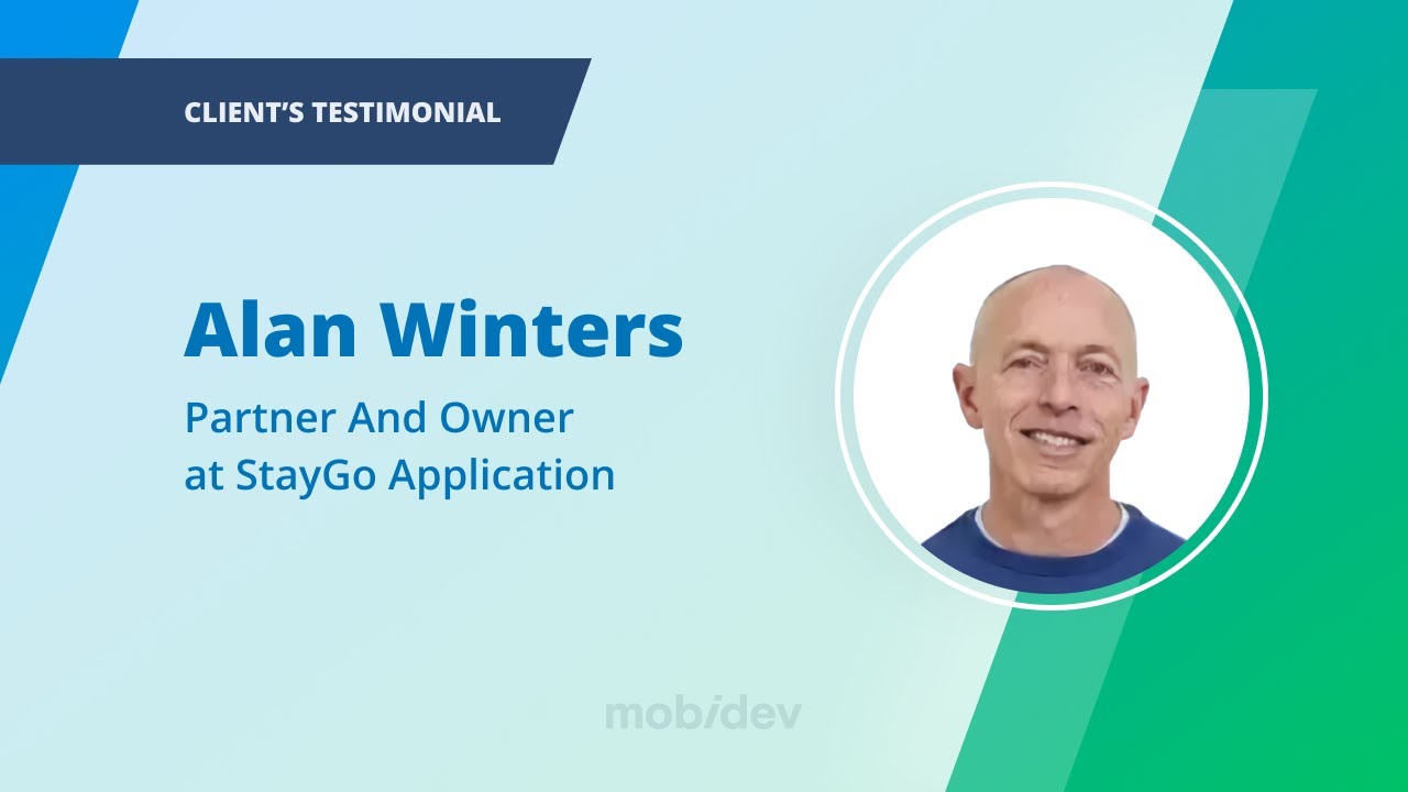 Testimonial by Alan Winters, Partner and Owner of StayGo application ...