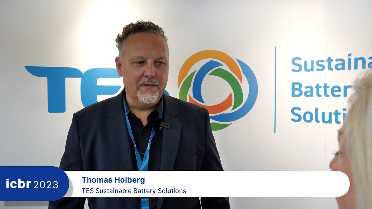 ICBR 2023 interview - TES Sustainable Battery Solutions - Thomas ...