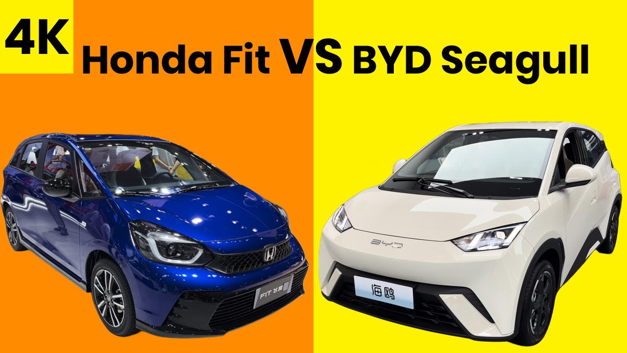 4K 2023 Honda Fit VS BYD Seagull, Which one? - YouTube