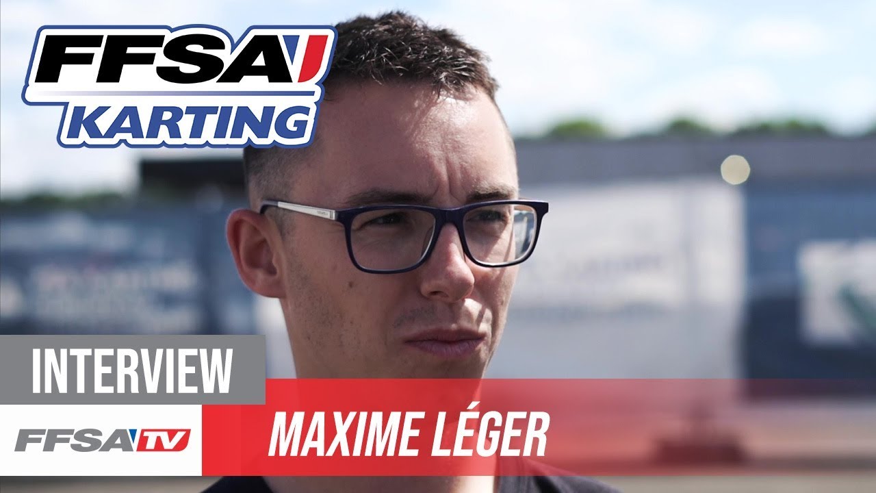 Karting - L'interview de Maxime Léger - YouTube