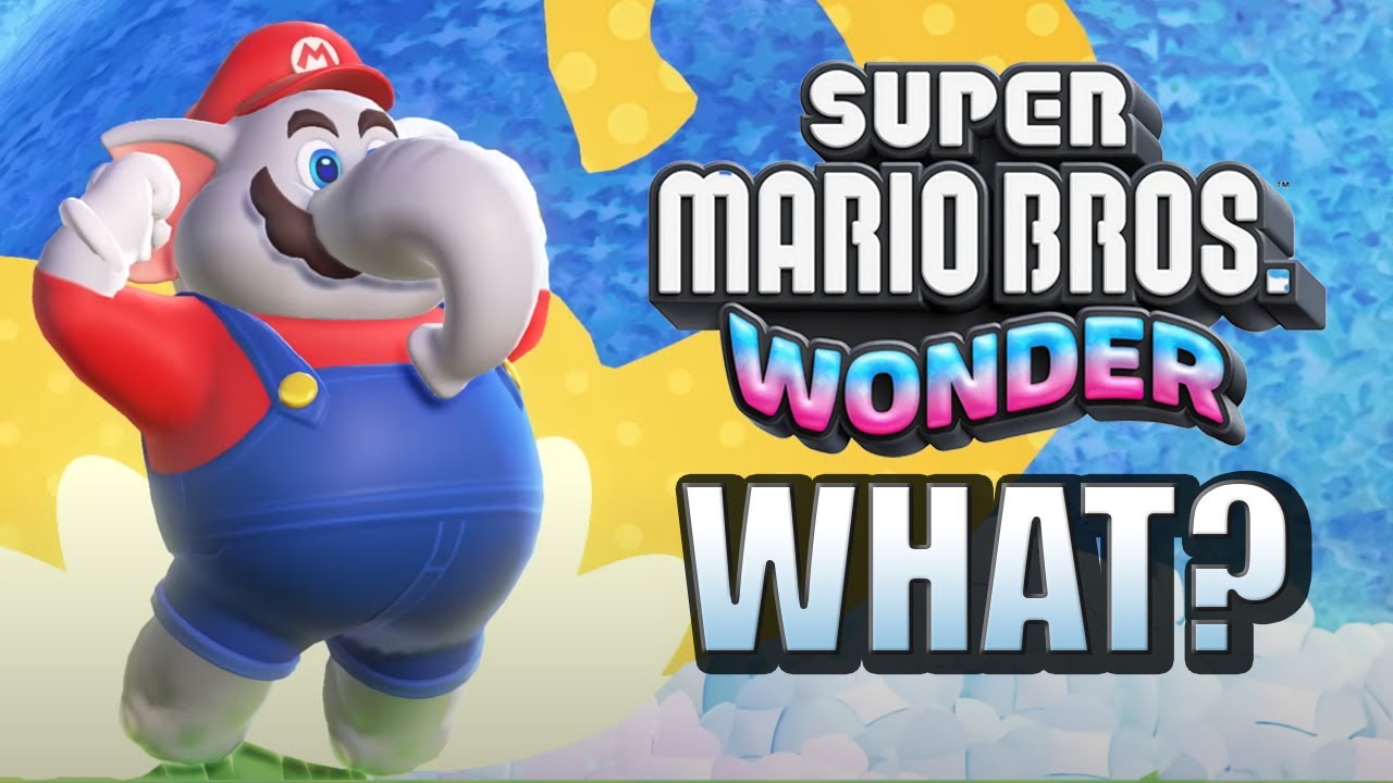 Super Mario Bros. Wonder will be Unique | Mario Elephant? - YouTube