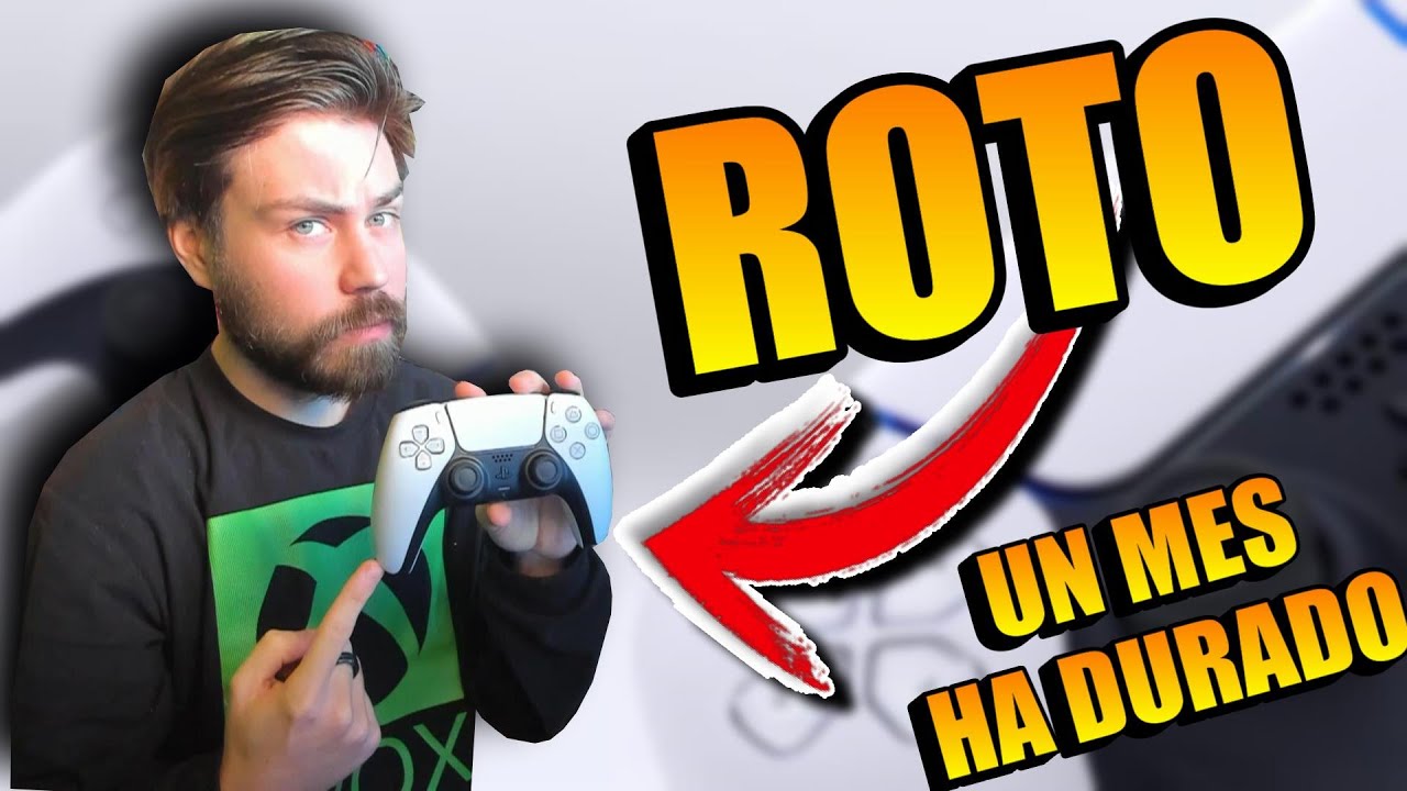 Pues se me ha ROTO EL MANDO DE PLAYSTATION 5 | Mi Dualsense está ...