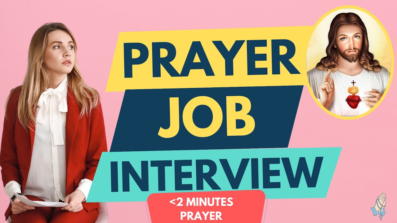 Prayer BEFORE a JOB INTERVIEW - Good Luck! - YouTube