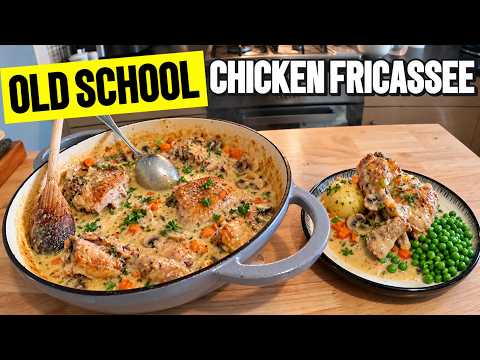 Old School Chicken Fricassee