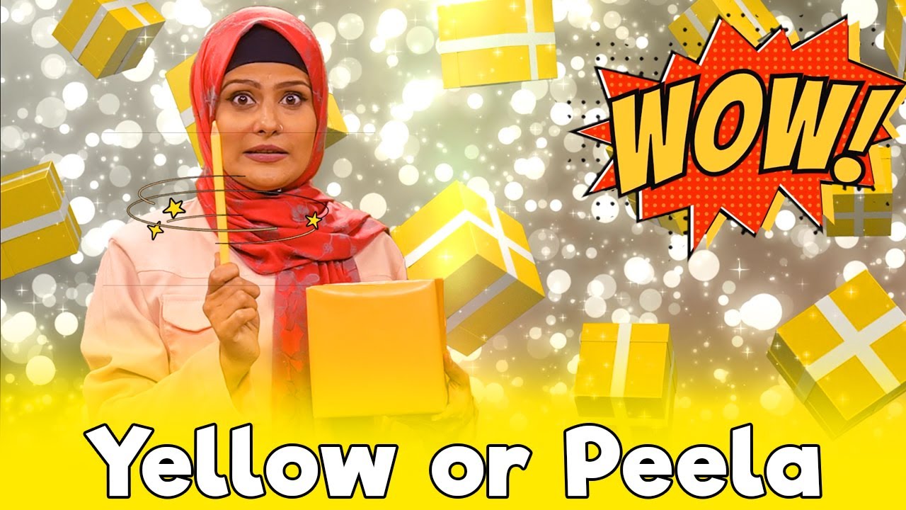 learning Colors: Yellow or Peela - Toodlers Episode 02 | Kids learning ...