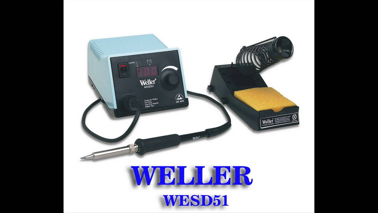 Weller WESD51 review - YouTube