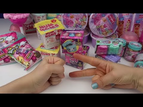 NumNoms vs Shopkins Türkiye' de İlk Seri 9 Challenge Yeni Eğlenceli Oyuncak Açılımı Bidünya Oyuncak