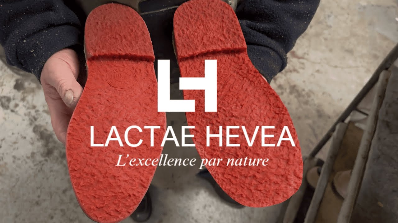The Method for Bonding LACTAE HEVEA® Soles - YouTube