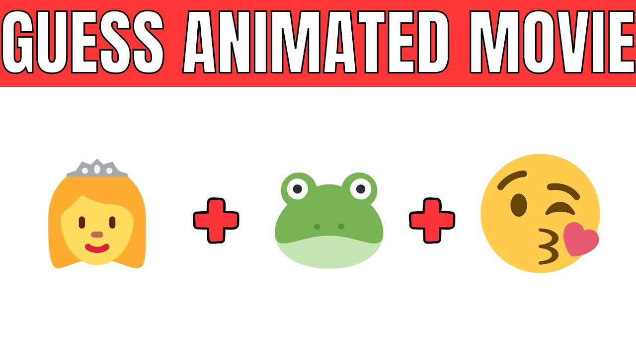 Guess Animated MOVIE by Emoji Quiz - YouTube
